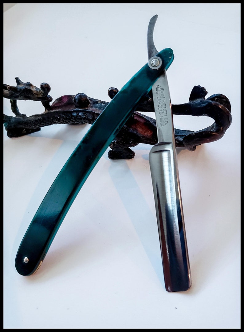 Vintage John Rieder sat Suma Straight Edge Razor | Etsy