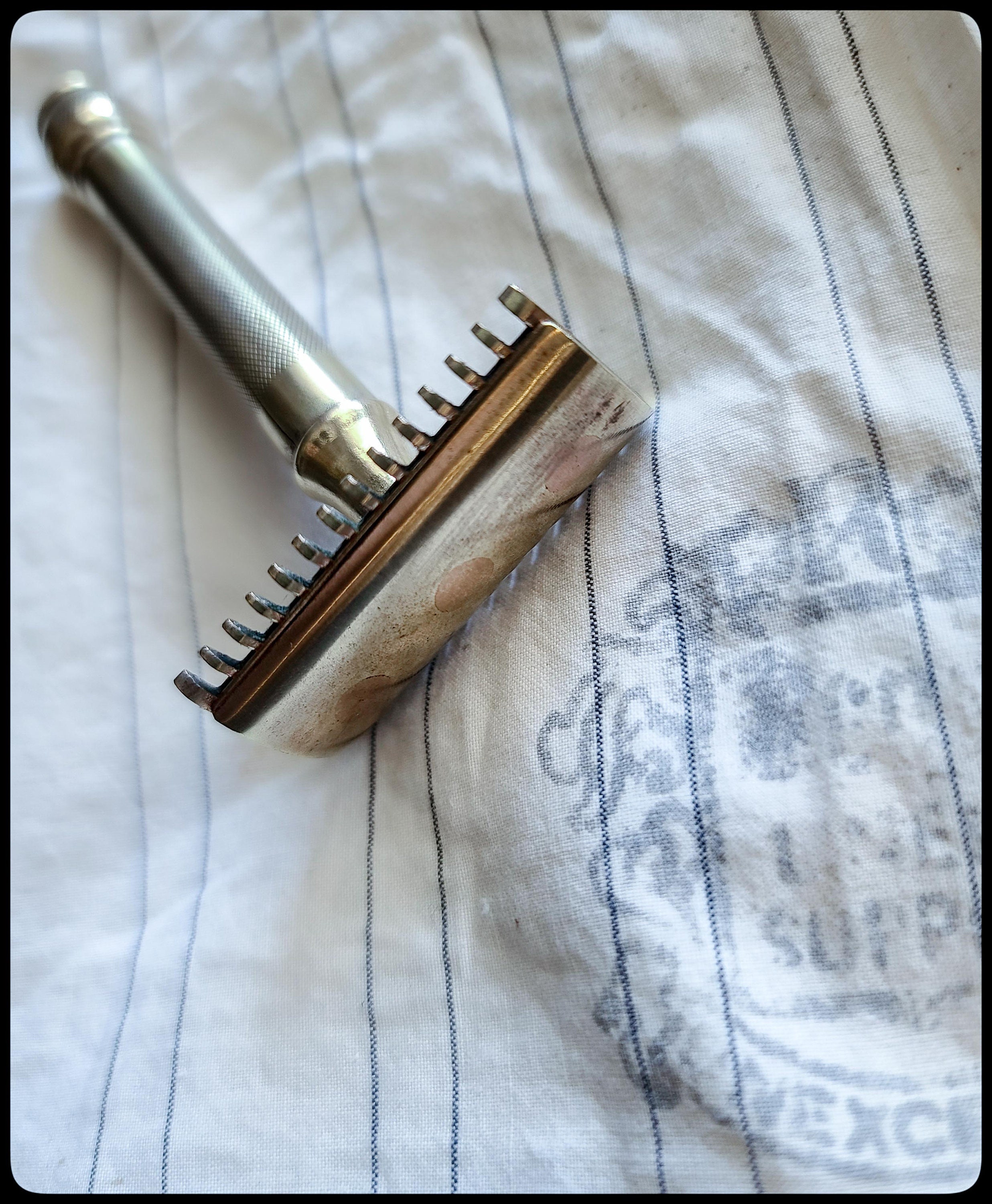 Antique Gillette Open Comb Razor - Etsy