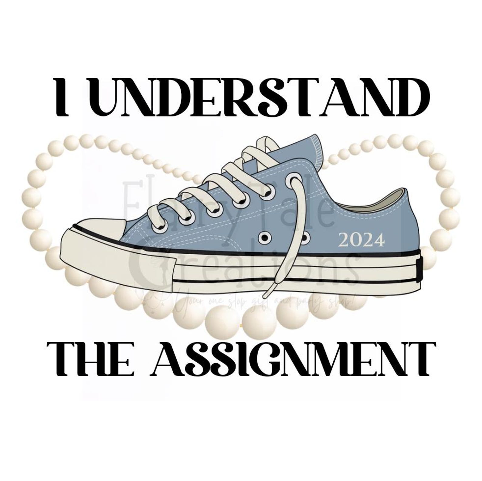 Kamala, Chucks and Pearls, I Understand the Assignment - Etsy
