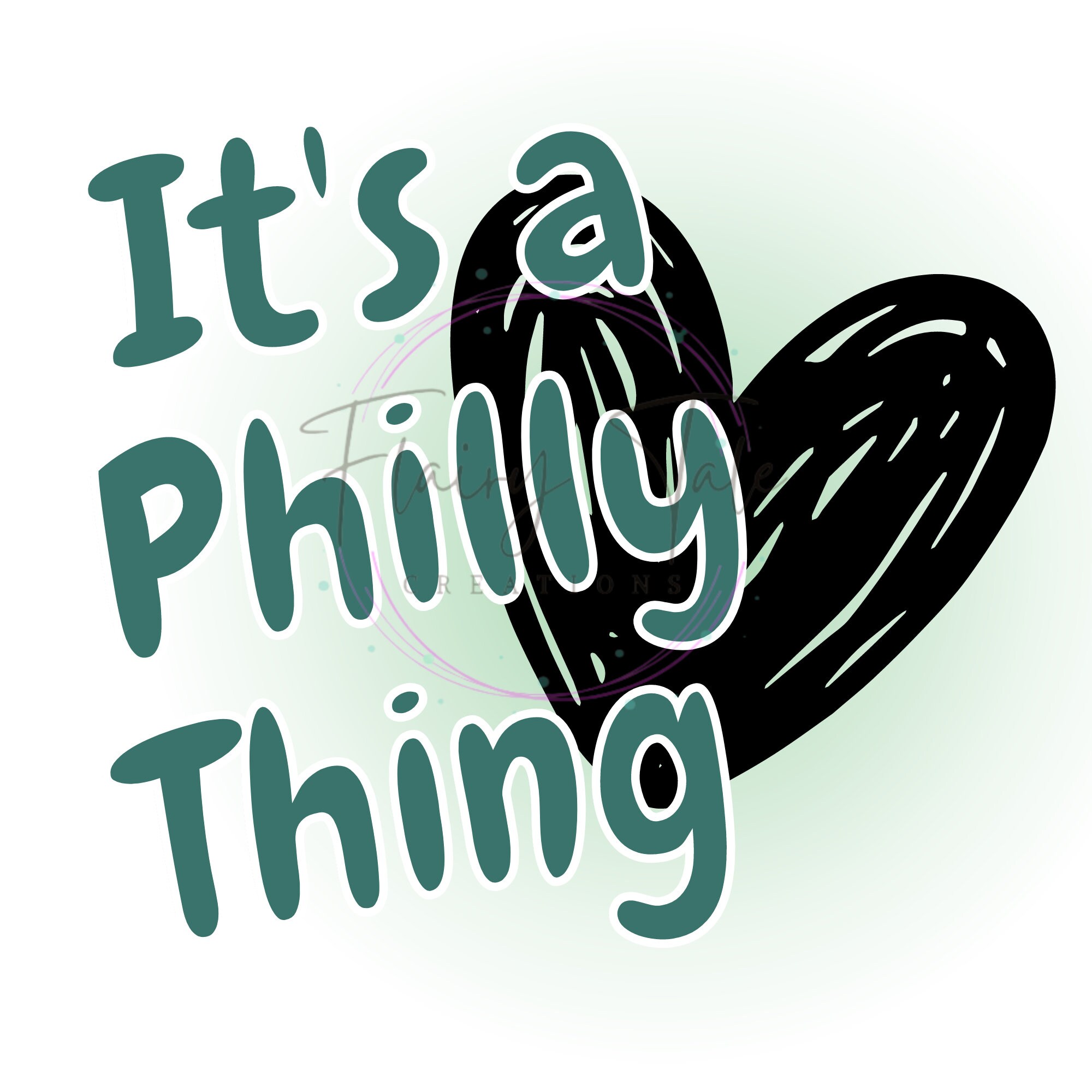 Philly Thing 2 Png Design Only - Etsy