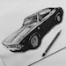 Custom Car Drawing Size A4 8.3 X 11.7 / Car Portrait / - Etsy