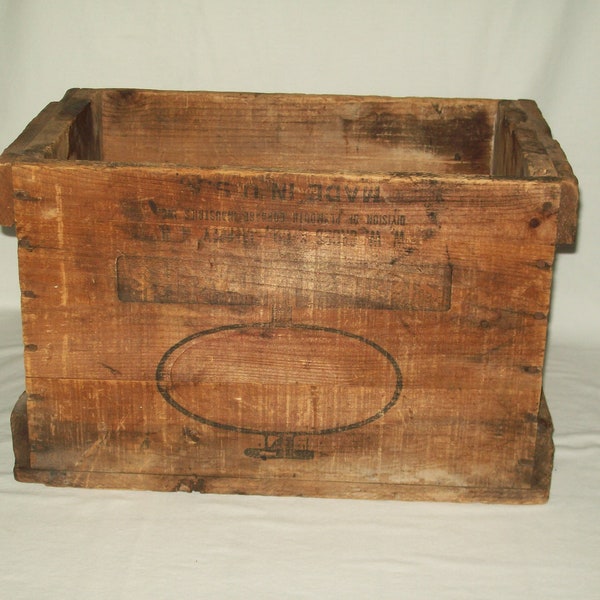 Old Shipping Crate - Etsy