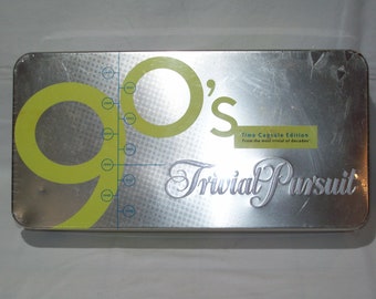 Trivial Pursuit, 90s Time Capsule Edition, Board Game, Parker Brothers ...