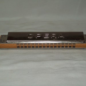 Vintage Opera Harmonica ~ 32 Holes & is in Key C ~ "made in Poland" - Etsy