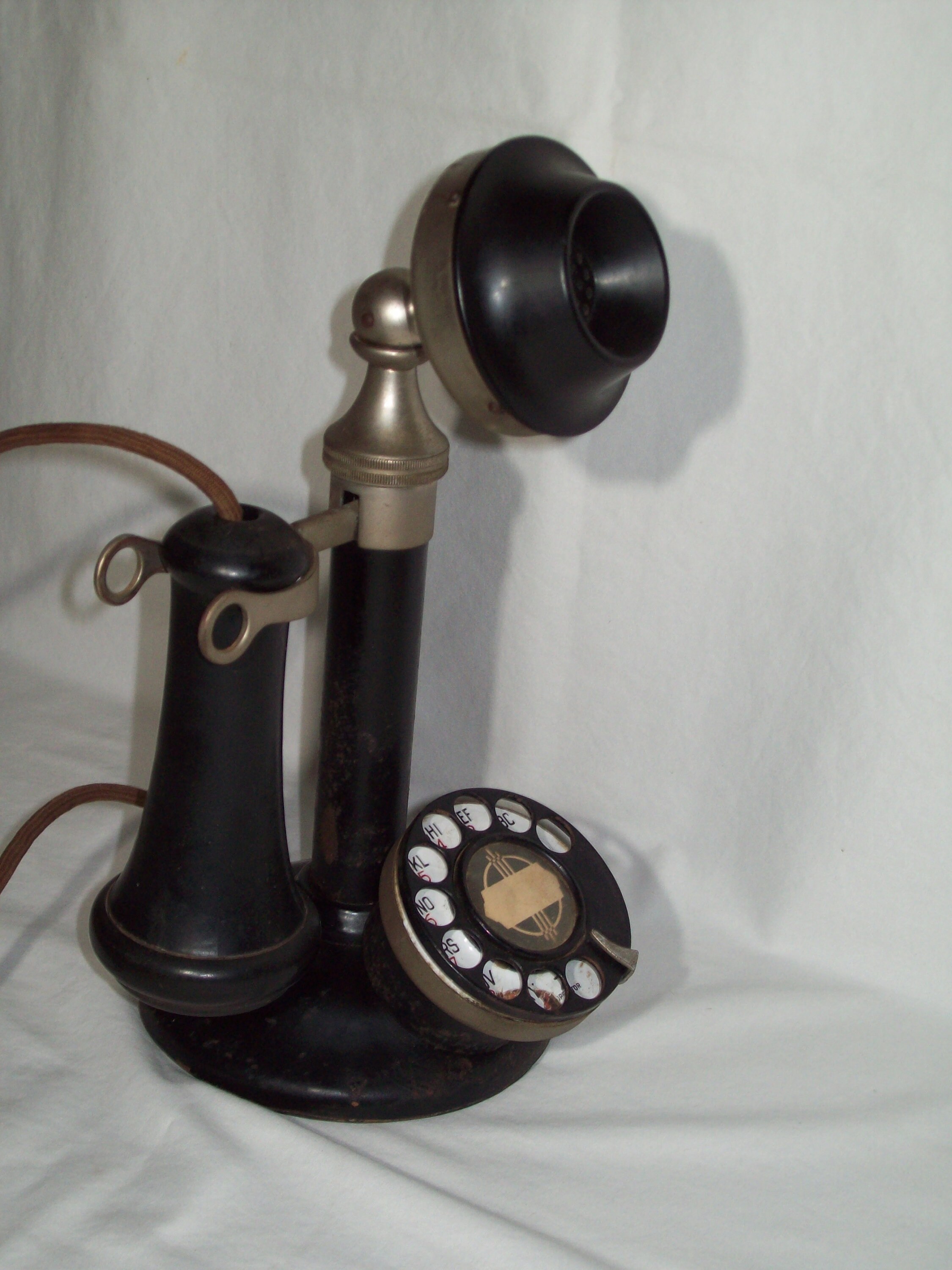 Early 1900's Stromberg Carlson Rory-dial Candlestick Telephone ~ Does ...