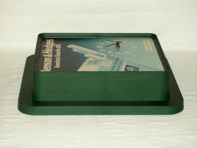 Vintage Benson & Hedges Advertisement Quartz Wall Clock ~ Bar / Man ...