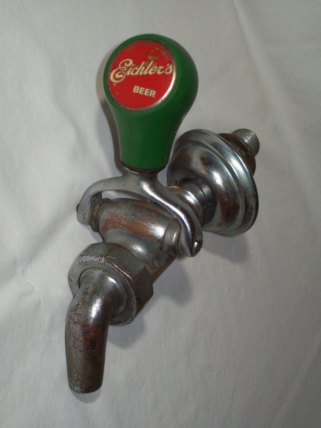 Vintage Eichler's Brewing Co. Beer Tap Ball Knob Handle ~ Awesome Man ...