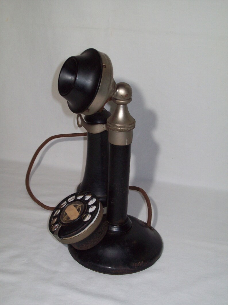 Early 1900's Stromberg Carlson Rory-dial Candlestick Telephone ~ Does ...