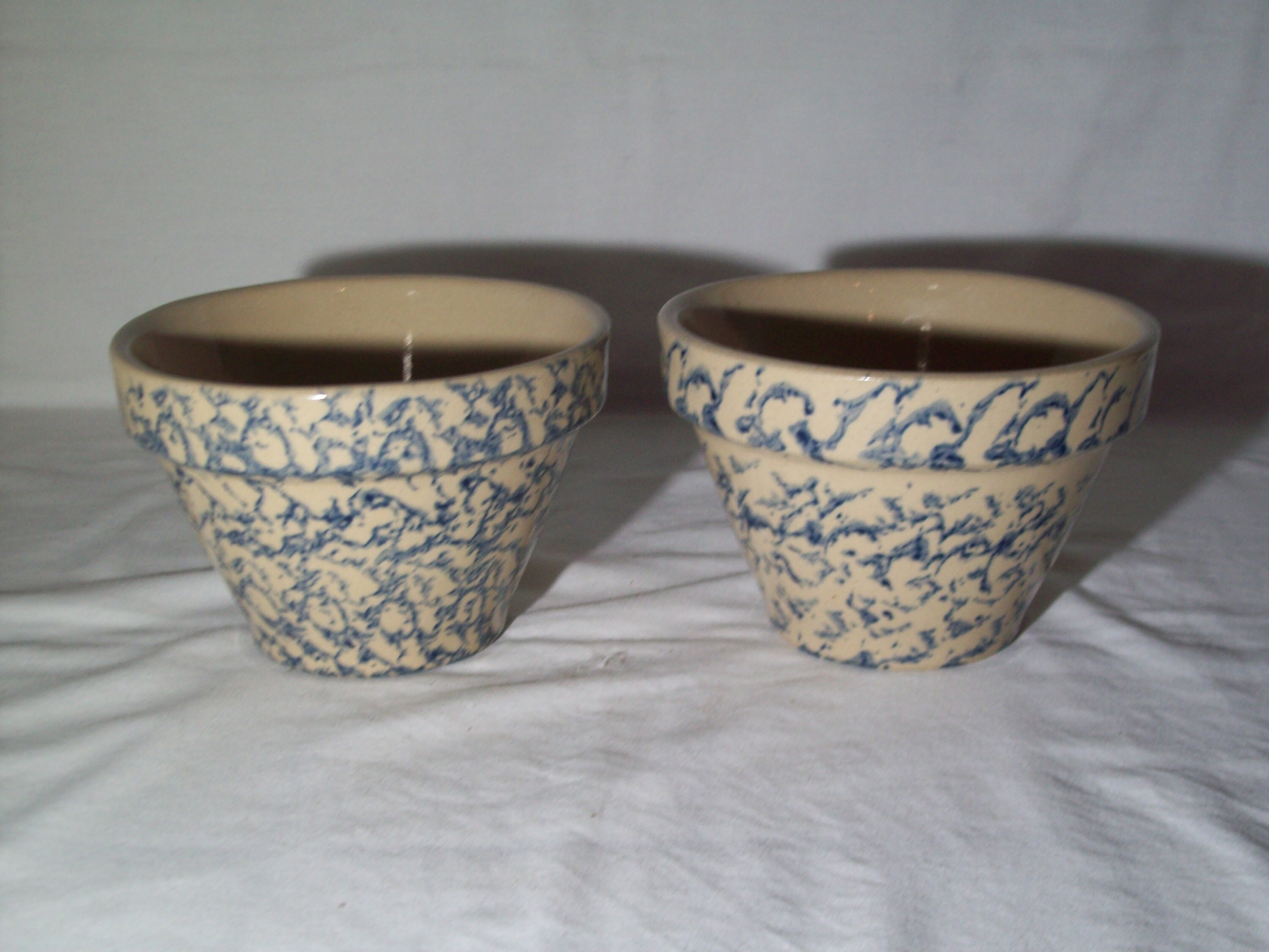 1 Vintage R.R.P. Co. Robinson Ransbottom Blue Spongeware - Etsy