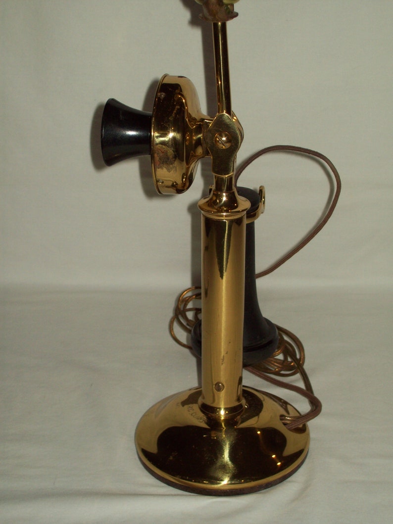 Early 1900's Western Electric Candle Stick Telephone Light ~ Antique ...