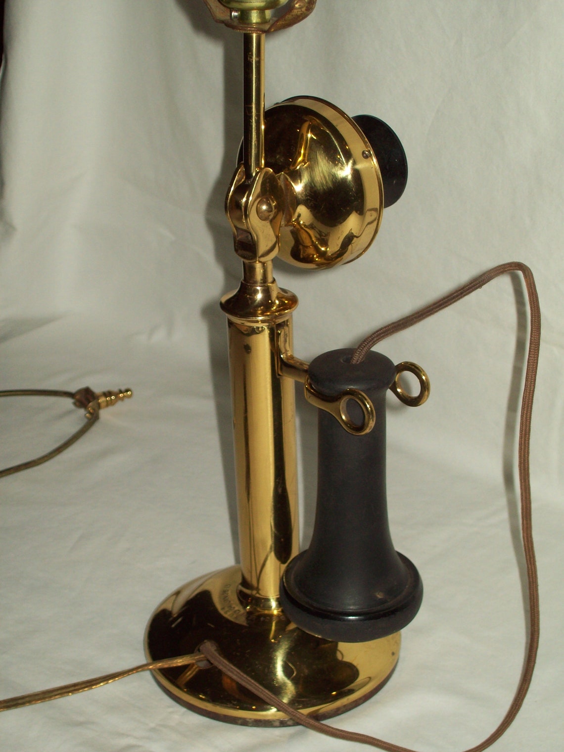 Early 1900's Western Electric Candle Stick Telephone Light ~ Antique ...