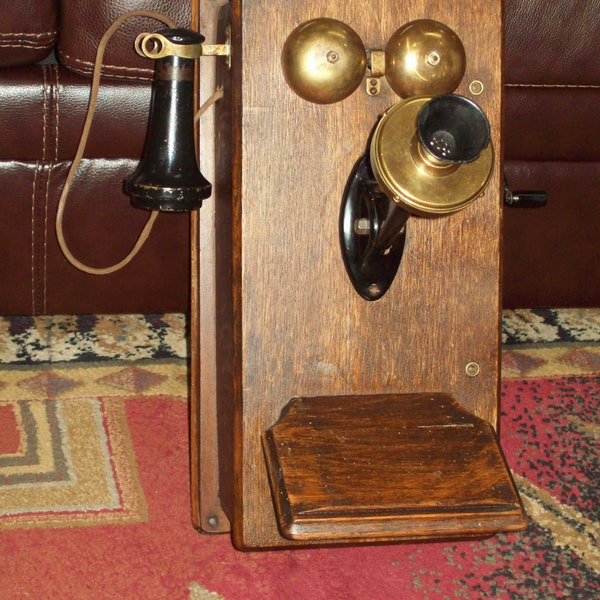 Hand Crank Phone - Etsy