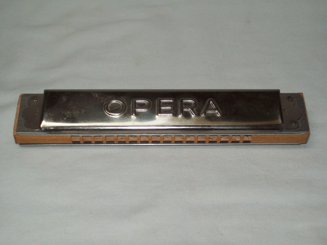 Vintage Opera Harmonica ~ 32 Holes & is in Key C ~ "made in Poland" - Etsy