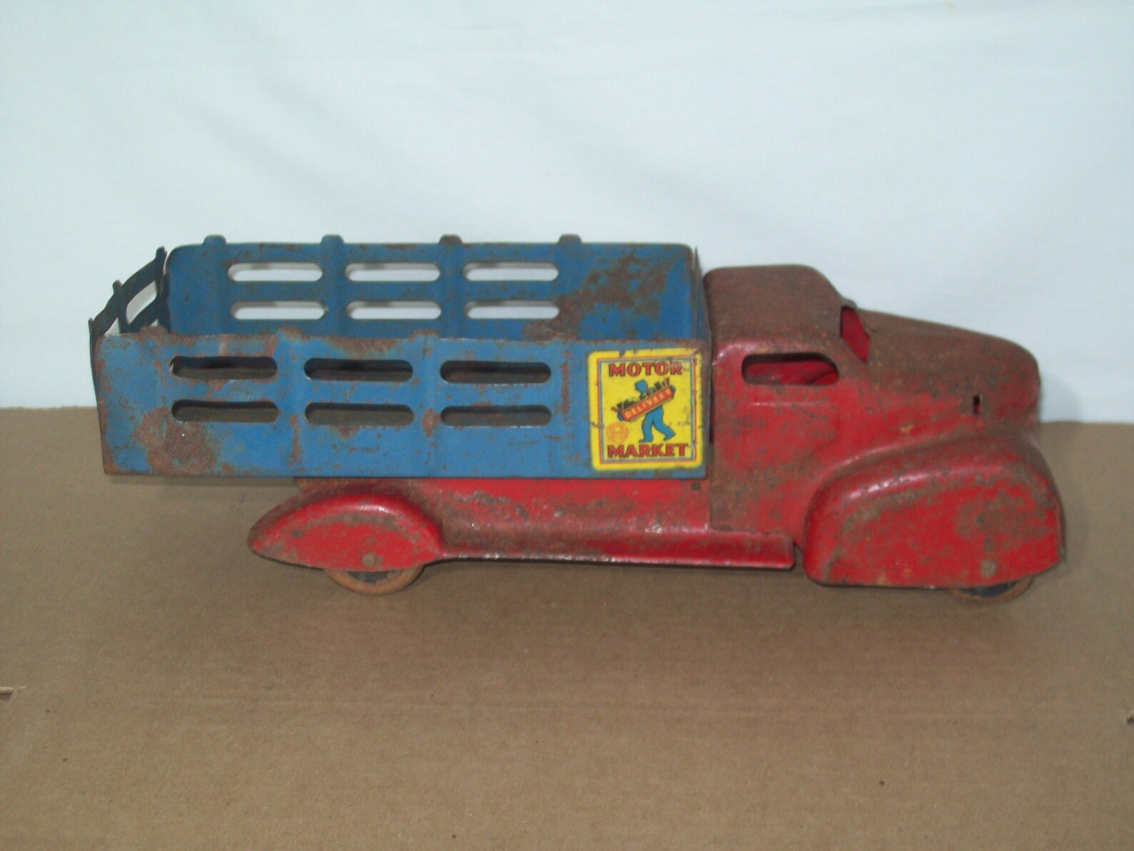 1930's MARX Motor Market Delivery Truck / Vintage Pressed - Etsy