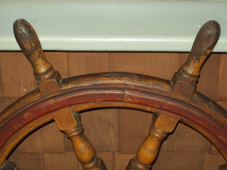 Authentic Nautical Ships Helm Steering Wheel Antique - Etsy