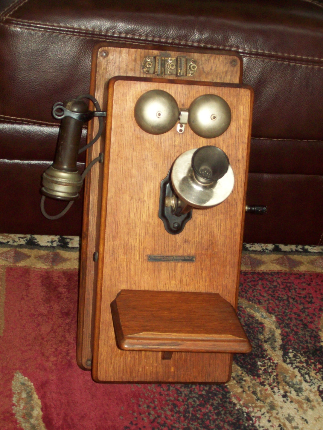 Early Stromberg Carlson Antique Wall-mount Telephone This Old Piece ...