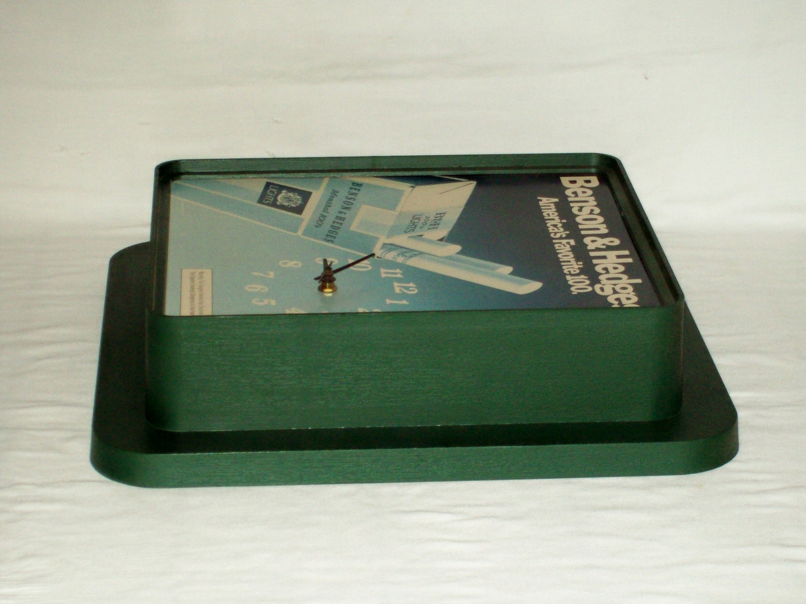 Vintage Benson & Hedges Advertisement Quartz Wall Clock ~ Bar / Man ...