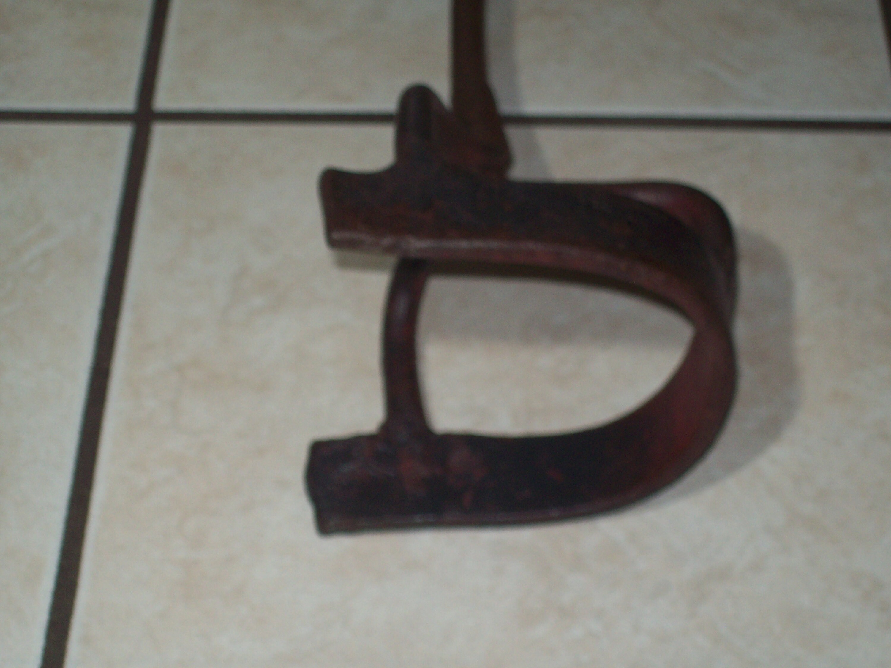 Authentic Hand Forged Branding Iron Nice Old Rustic Patina | Etsy