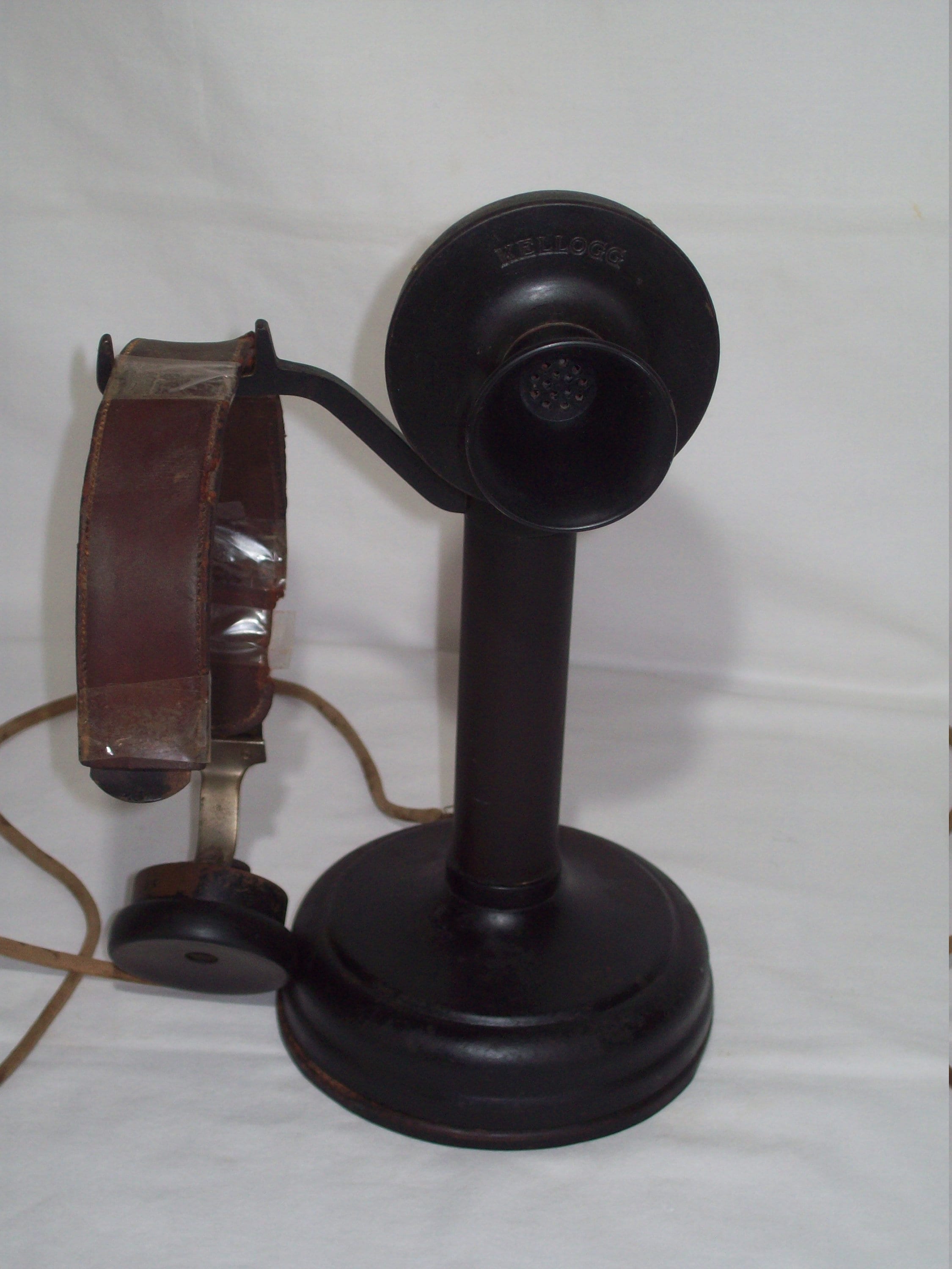 Early 1900's Kellogg Candle Stick Telephone Antique Hand | Etsy