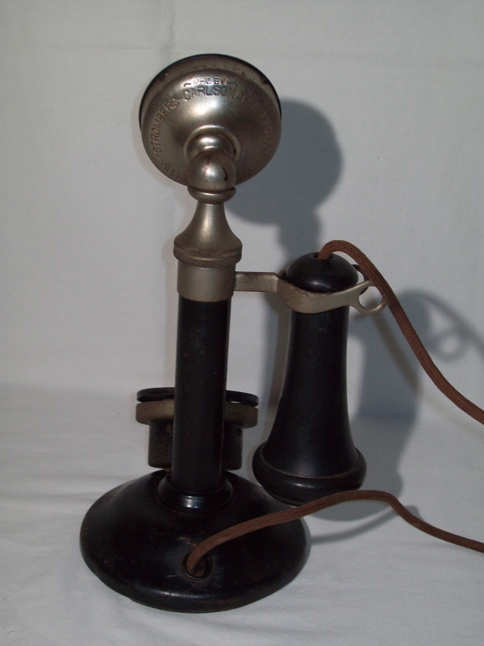 Early 1900's Stromberg Carlson Rory-dial Candlestick Telephone ~ Does ...