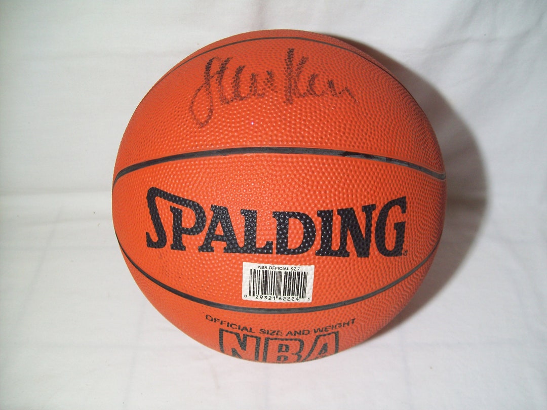Steve Kerr Signed Autographed Spalding NBA Basketball ~ Displays Well ! - Etsy