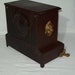 Antique Ansonia Metal Mantel Clock Key Wind Pendulum Movement Displays ...