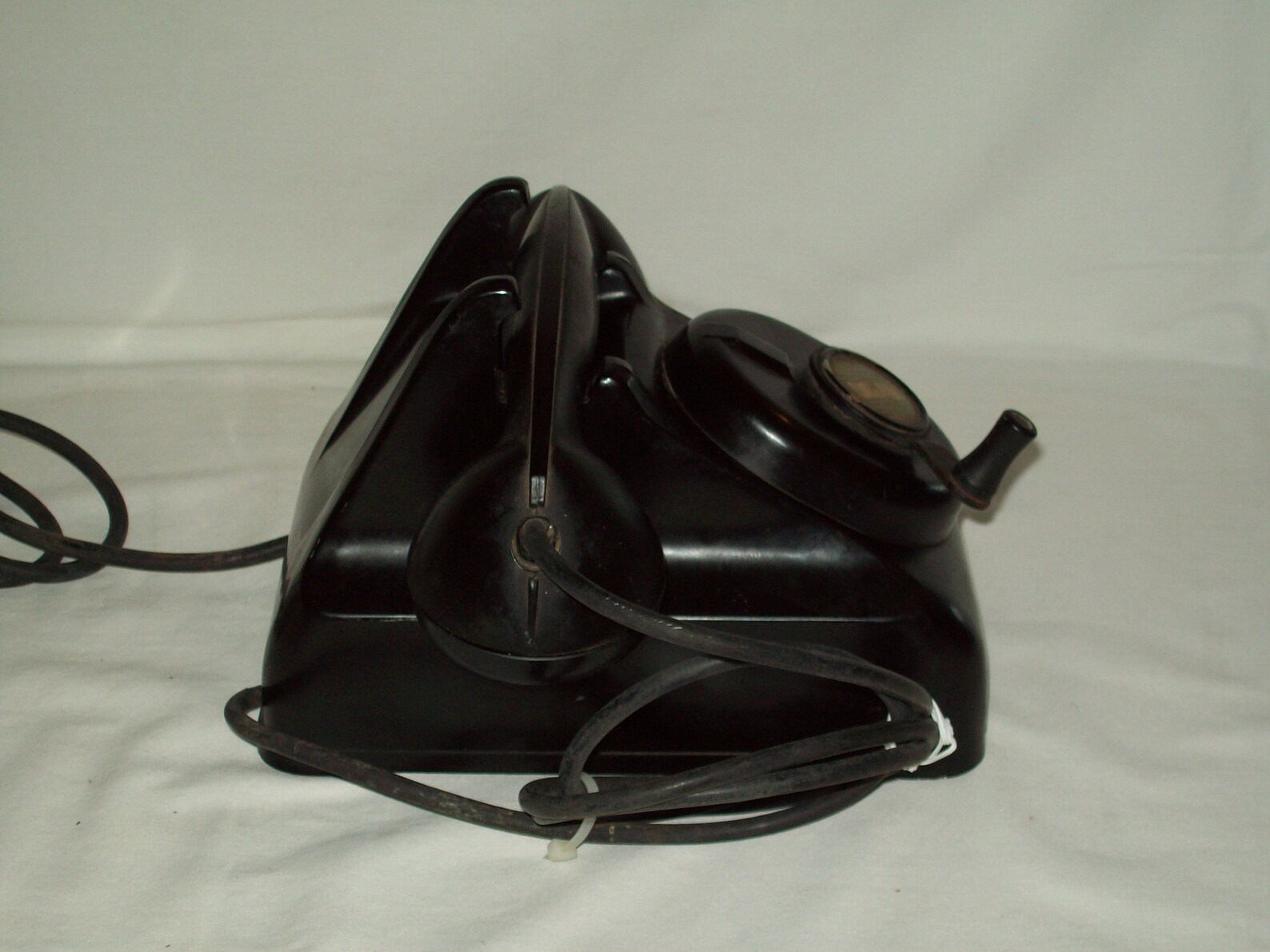 Antique Leich Desk Telephone ~ Early Bakelite Pone Unit ~ Does Display ...