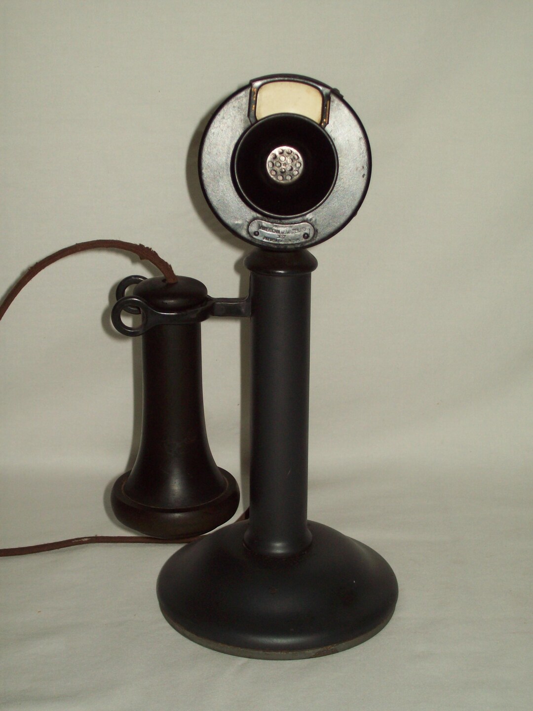 Early 1900's American Tele & Tell Co. Antique Candlestick Telephone ...