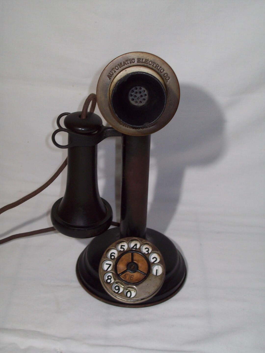 Early 1900's Automatic Electric Antique Candlestick Dial-phone ...