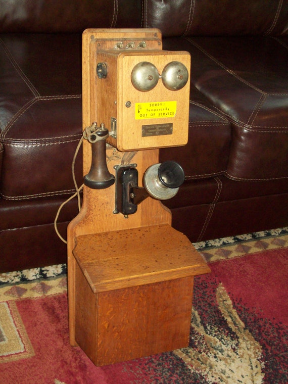 Antique Wall Telephone