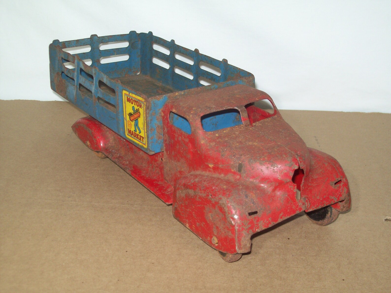 1930's MARX Motor Market Delivery Truck / Vintage Pressed - Etsy