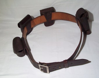 Leather Police Duty Belt - Etsy UK