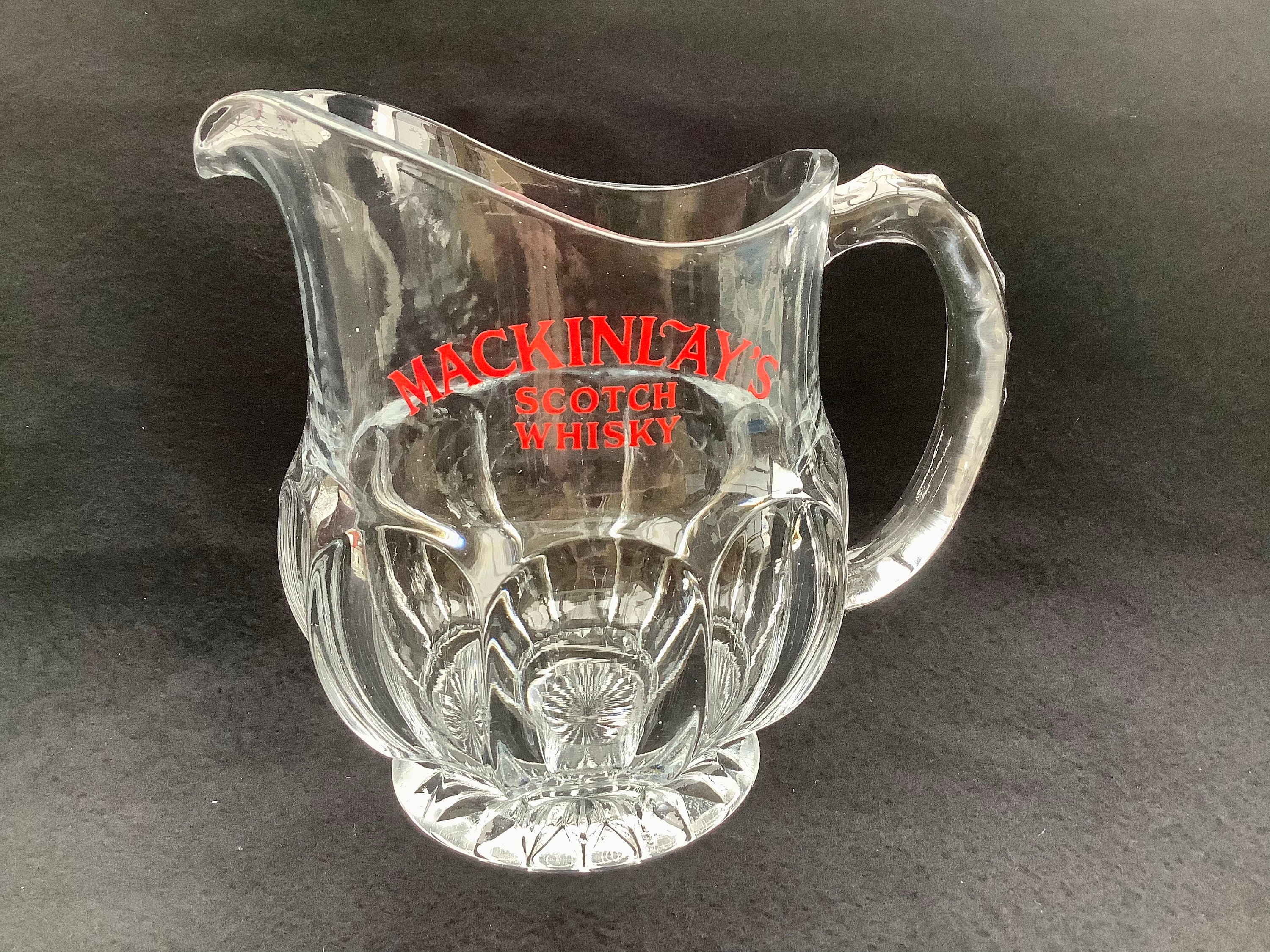 1 Vintage Mackinlay's Scotch Whisky Glass Water Jug - Etsy