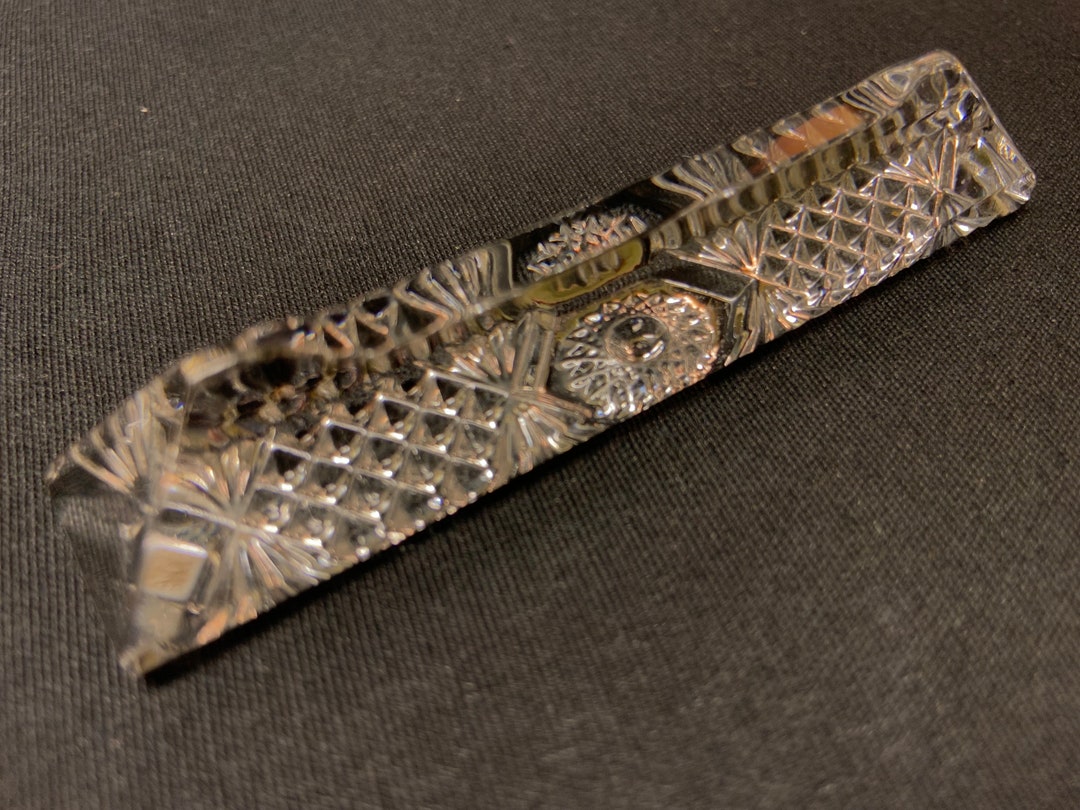 Vintage Set of 12 Beautiful Cut Crystal Cutlery Rests Knife - Etsy