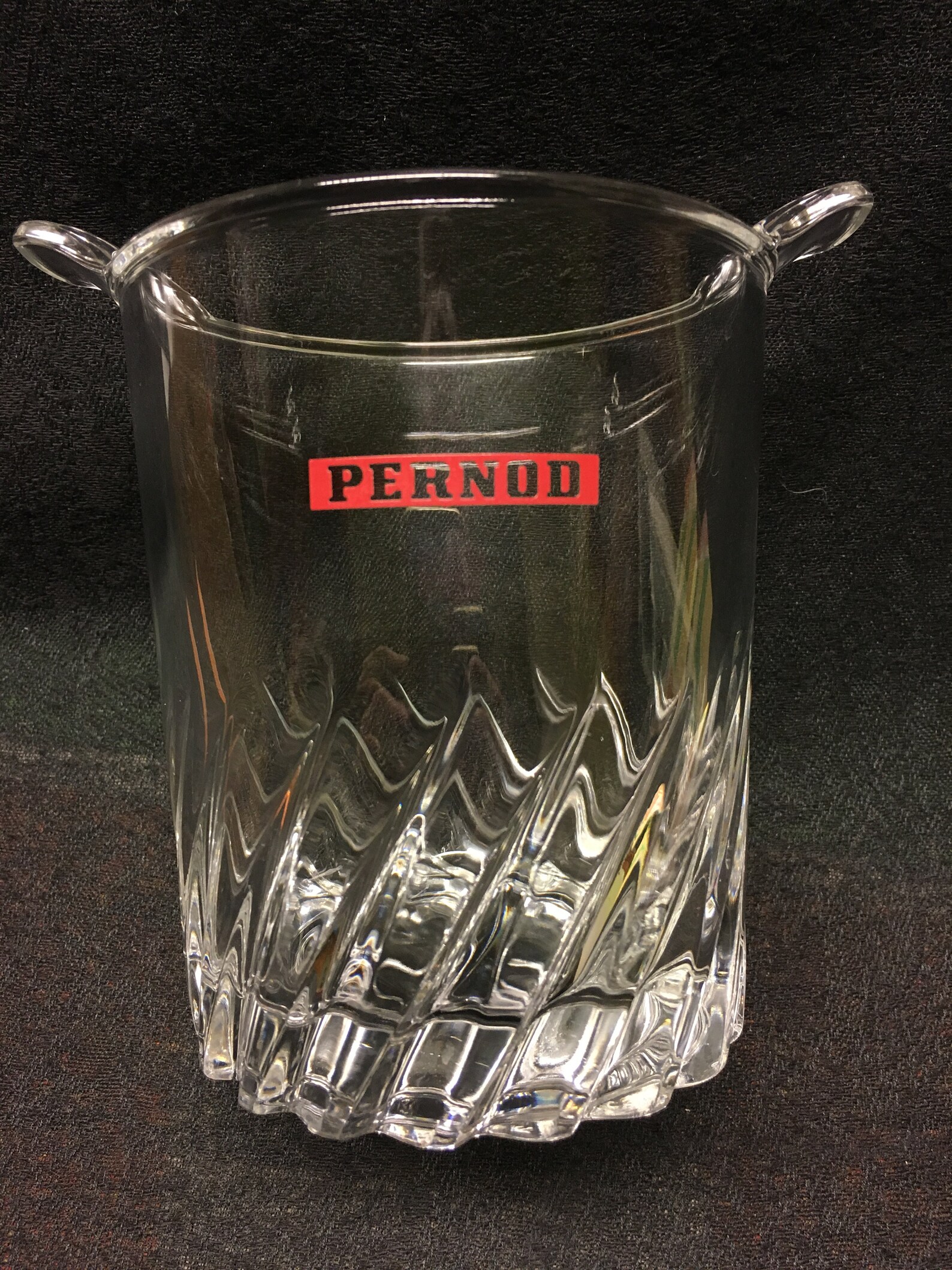 Vintage Pernod glass ice bucket spiritueux anisette Pernod | Etsy