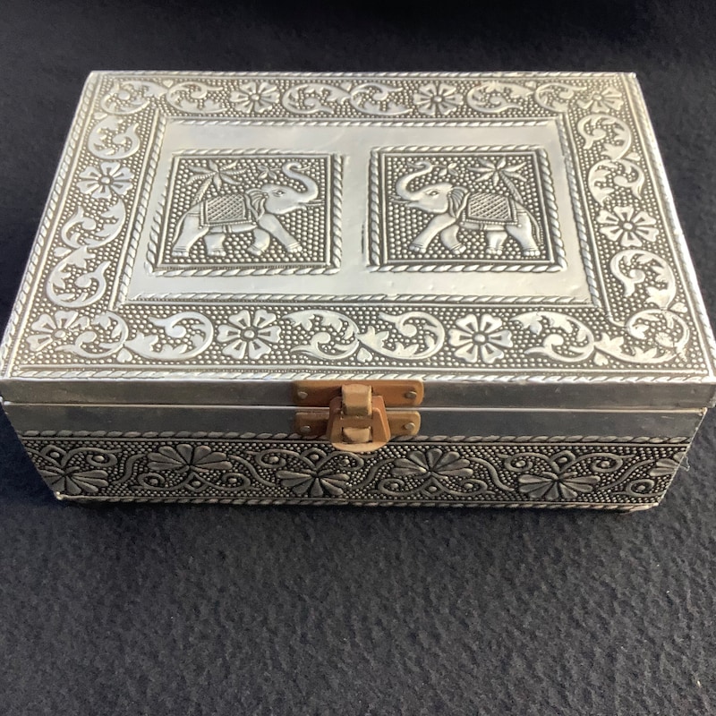 Indian Jewelry Box - Etsy