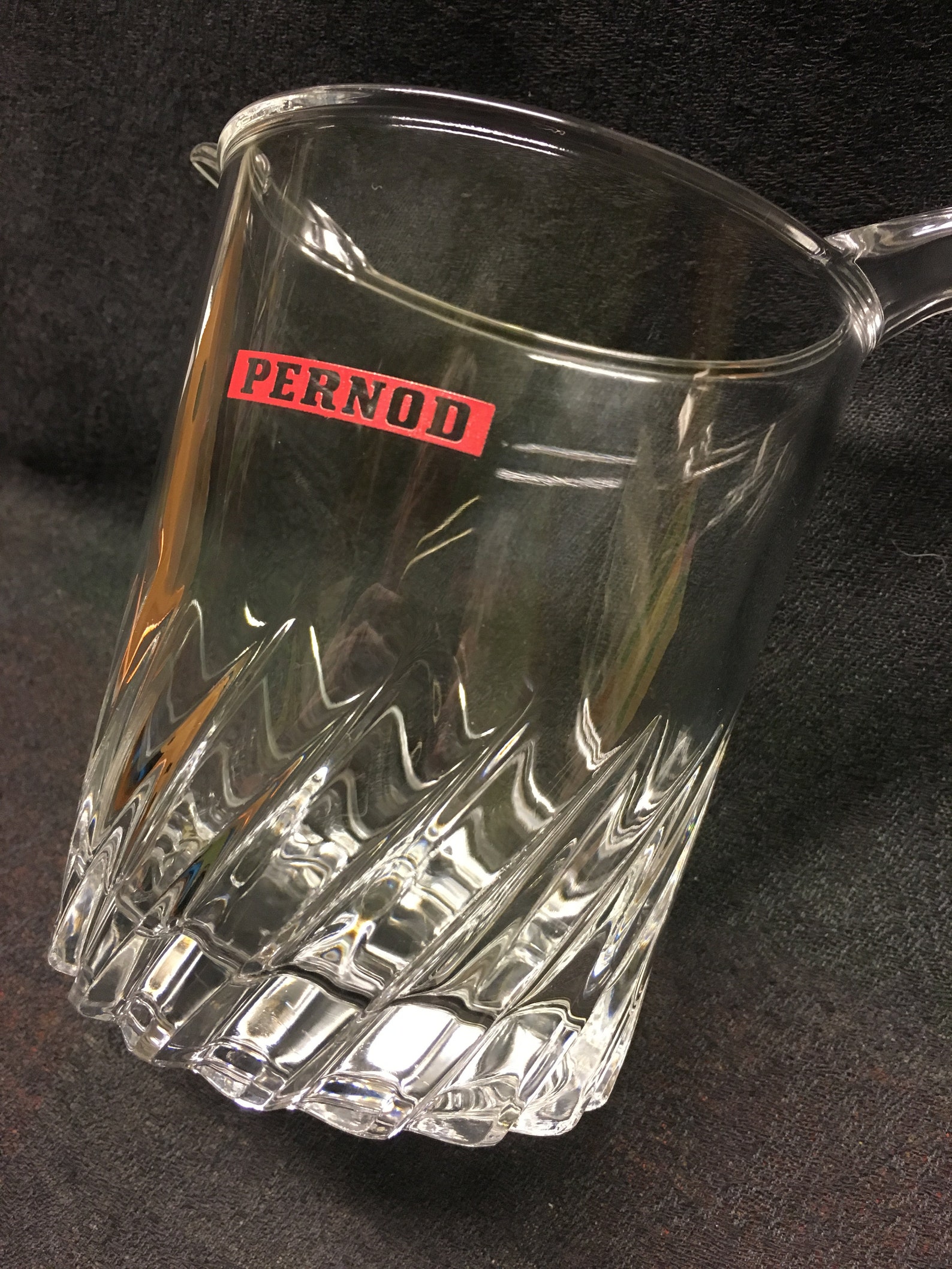 Vintage Pernod glass ice bucket spiritueux anisette Pernod | Etsy