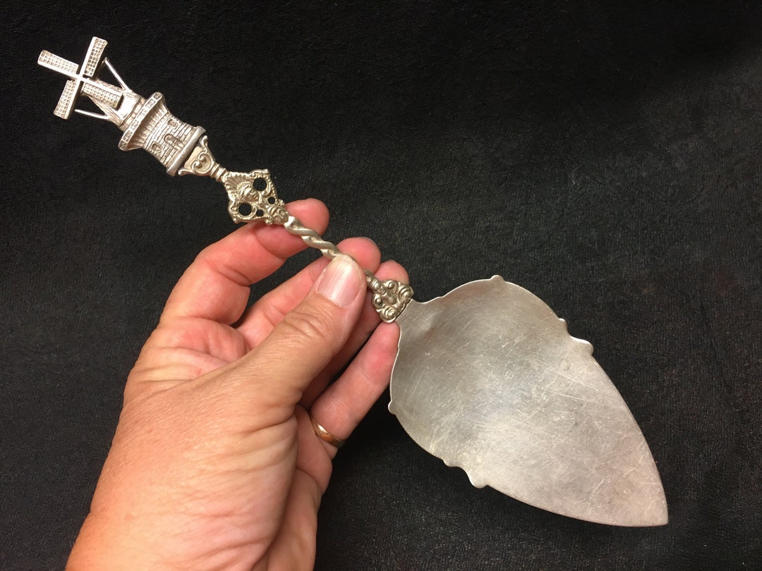 Vintage Dutch Silver Plated, Signed Prodent, Cake Server. at the Top ...