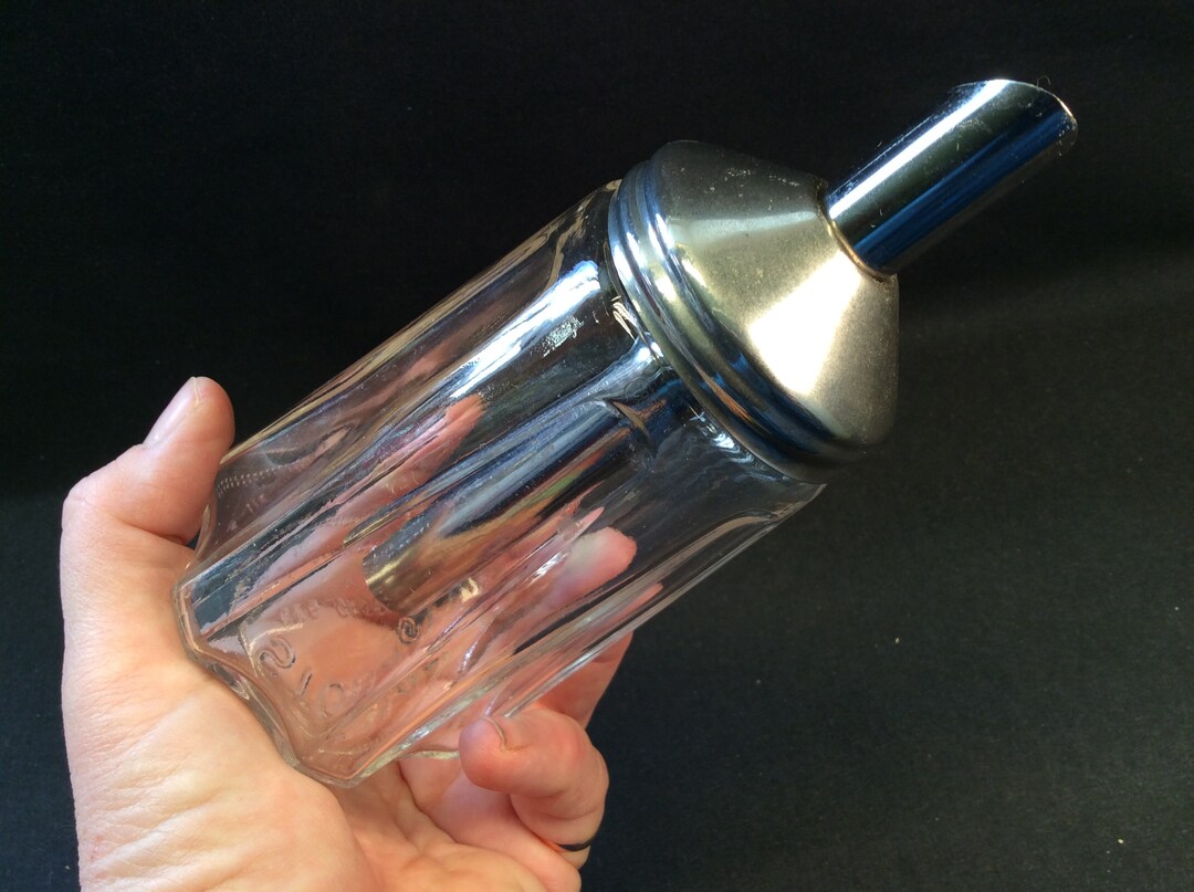 A Vintage Sugar Dispenser / Shaker and Honey of Creamer Dispenser Set ...
