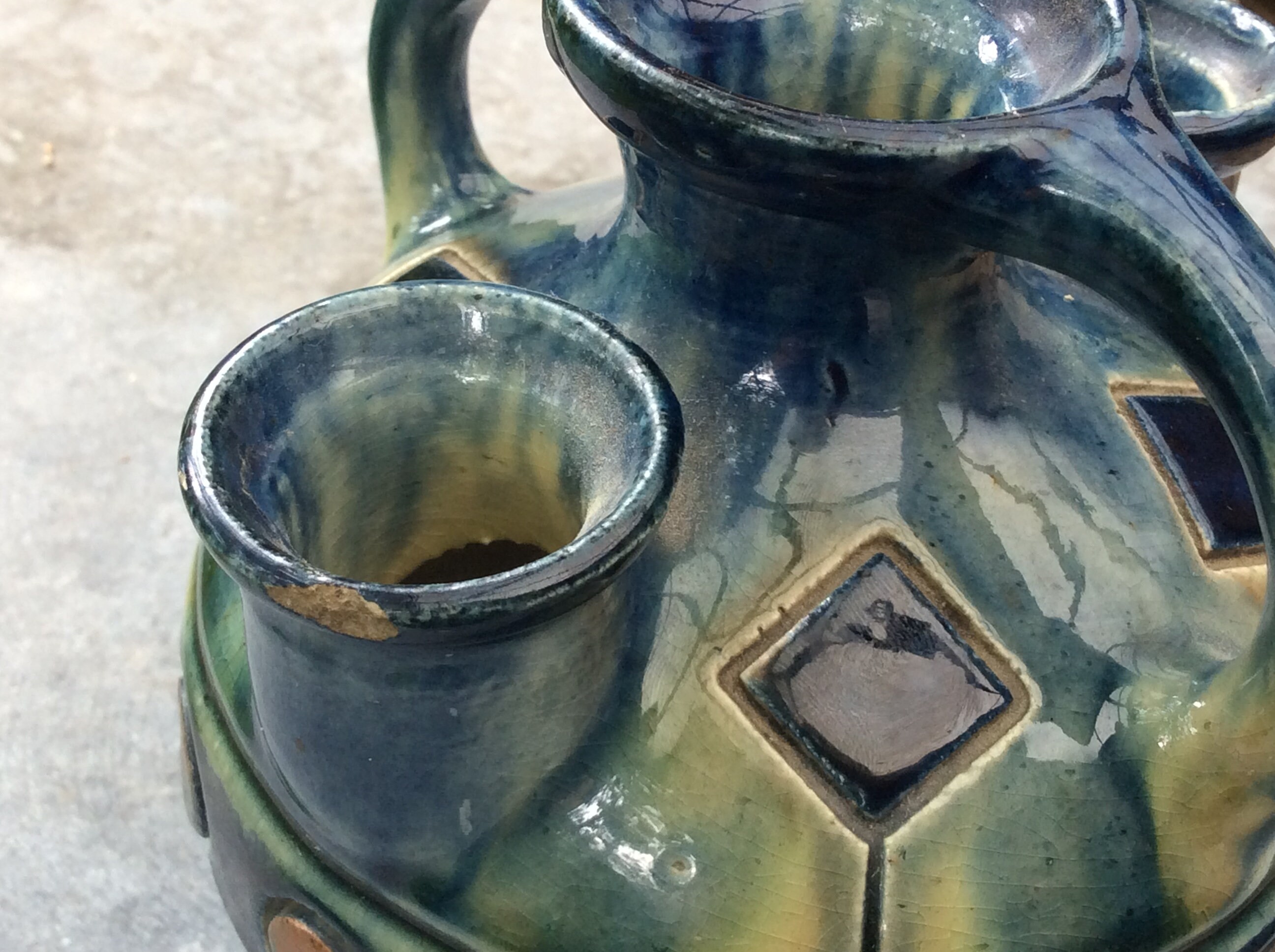 Vintage Torhout Pottery Flemish Pottery Arts & Crafts - Etsy