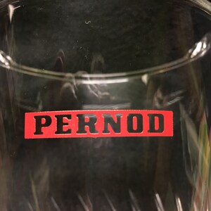 Vintage Pernod Glass Ice Bucket, Spiritueux Anisette , Pernod Et Fils ...
