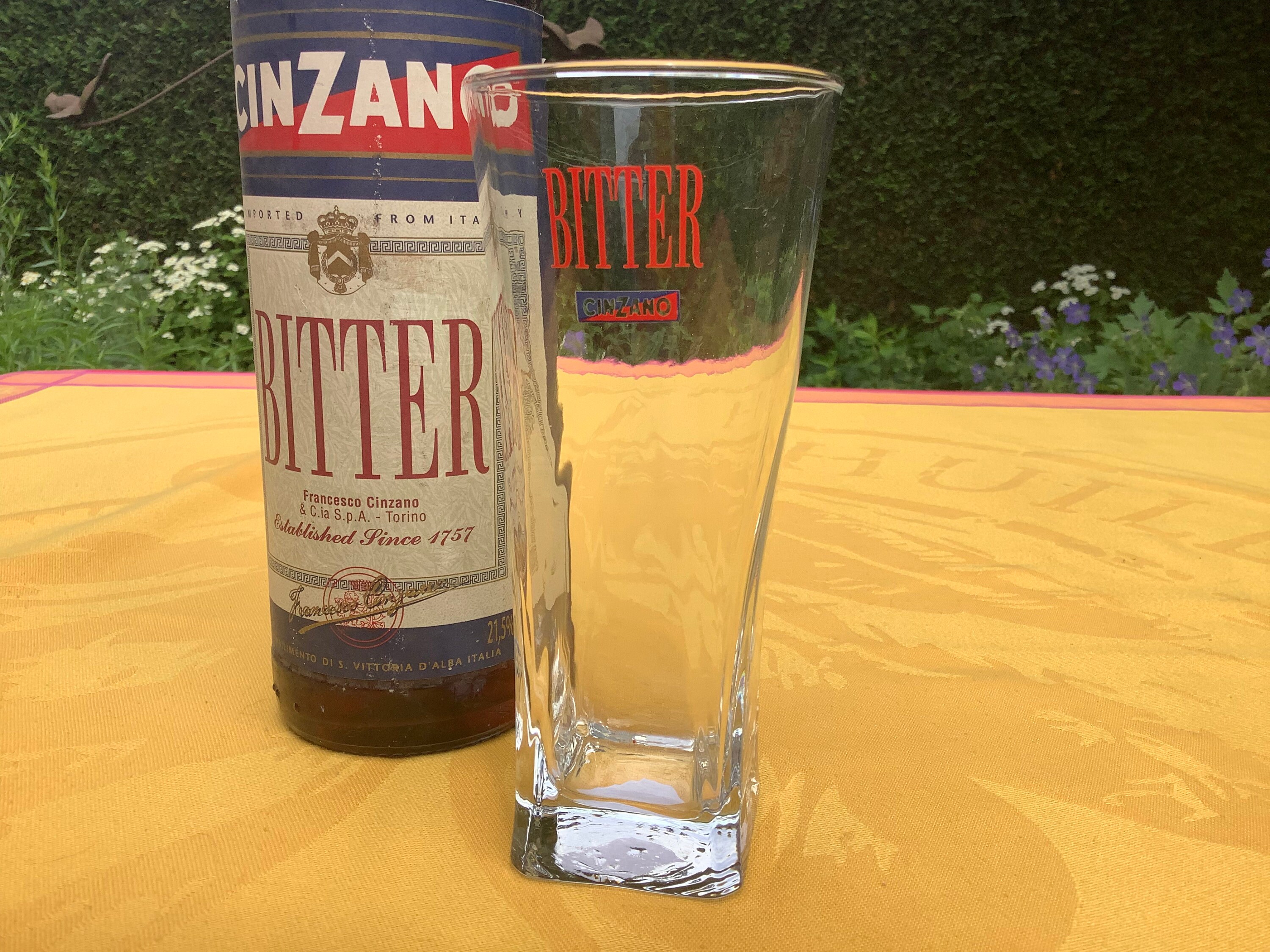 3 Vintage Cinzano Bitter Glasses for the Cinzanno Collector, Collection ...