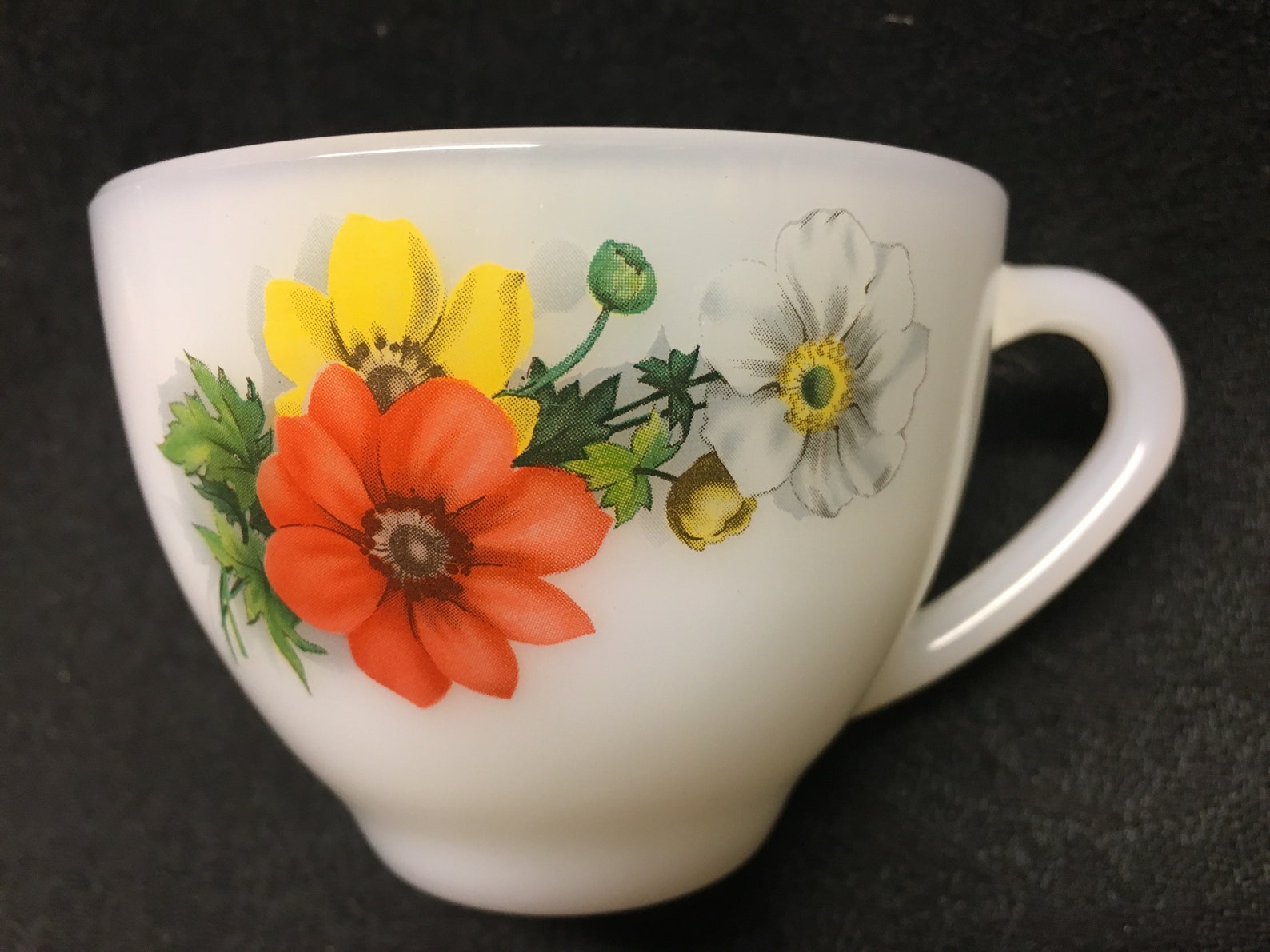 2 Vintage Arcopal Tea or Coffee Cups With an Image of Wild - Etsy