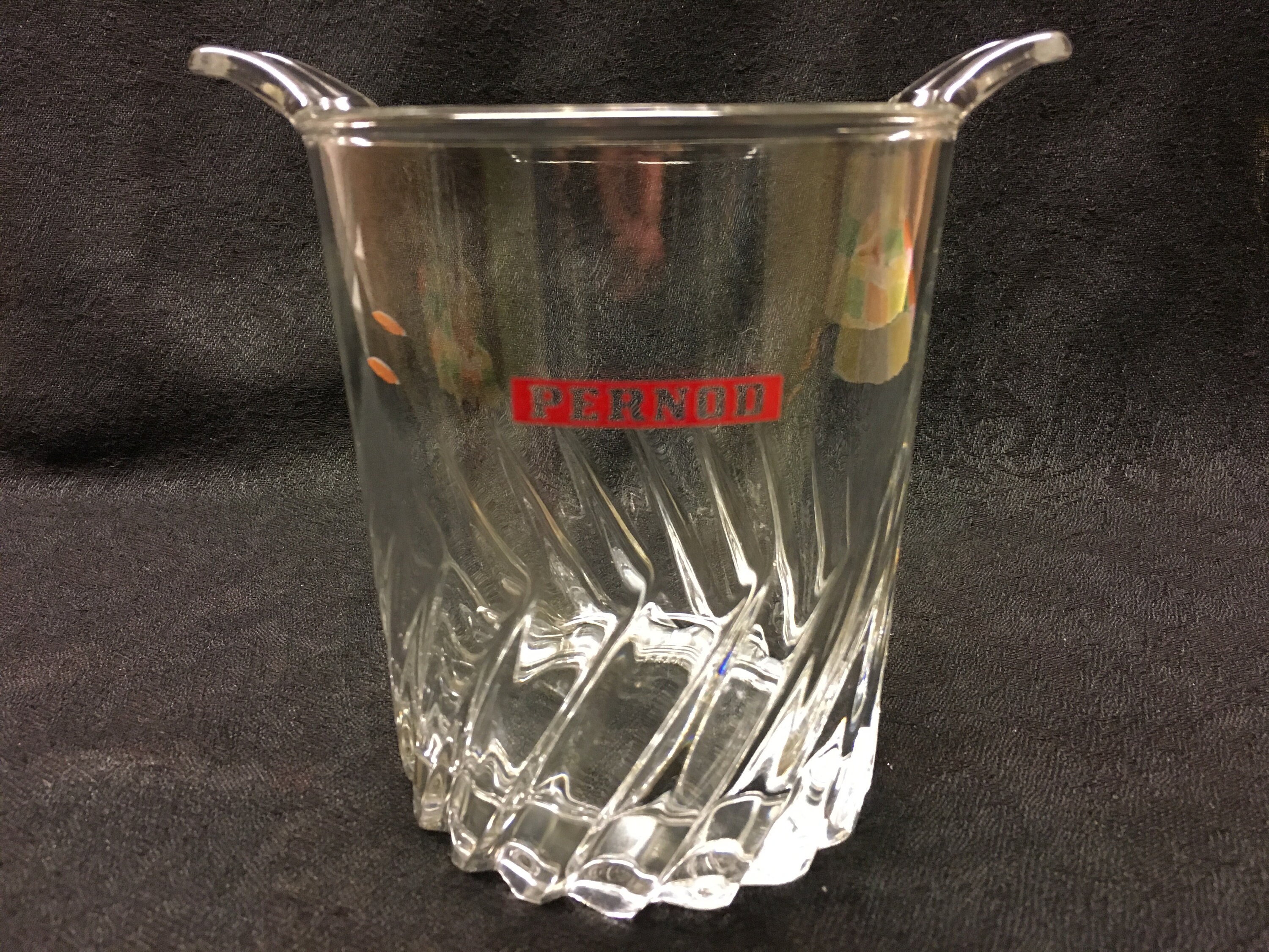 Vintage Pernod Glass Ice Bucket, Aperitif Barware - Etsy UK