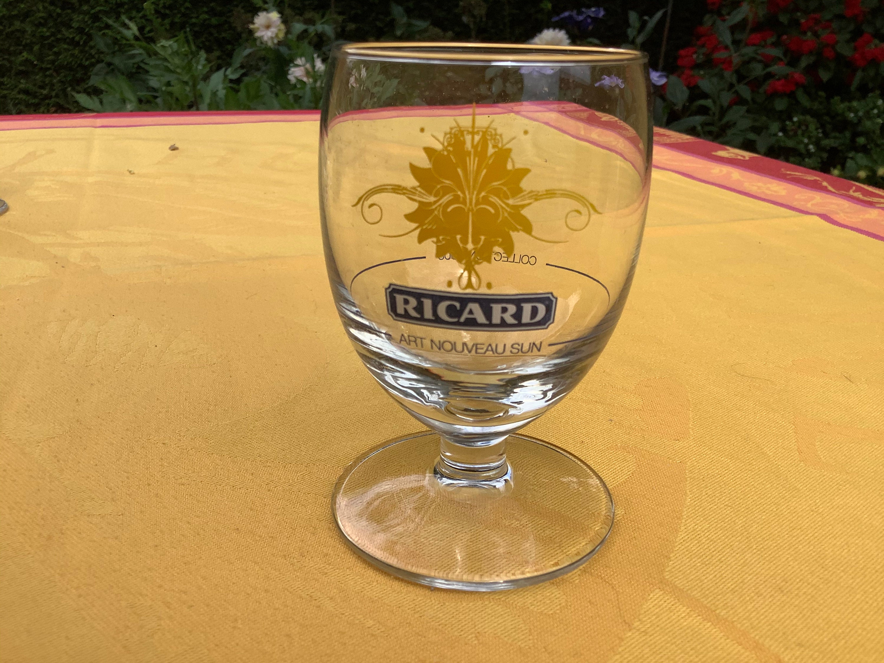 A Retro French Ricard Pastis Glass for Pastis Ricard Special - Etsy
