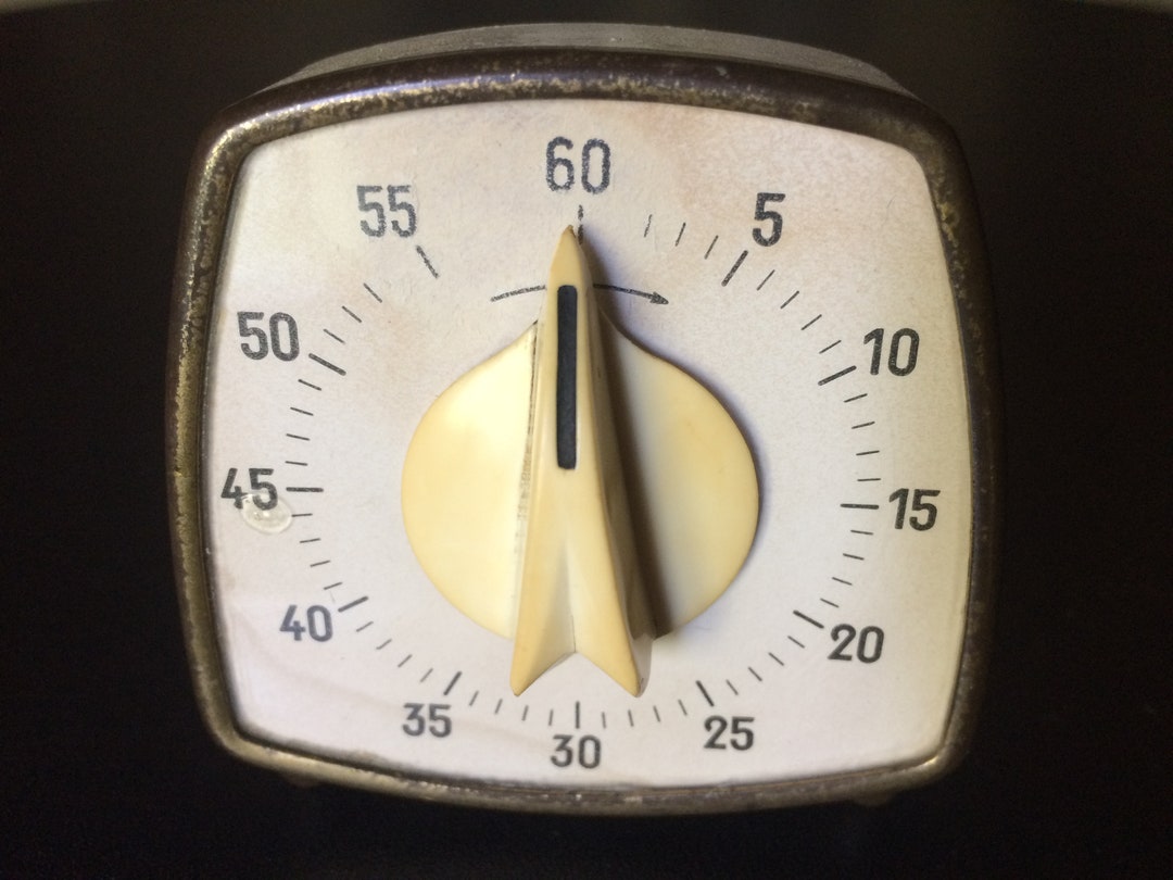 Vintage Peter Germany Timer, Wind-up and Ringing - Etsy