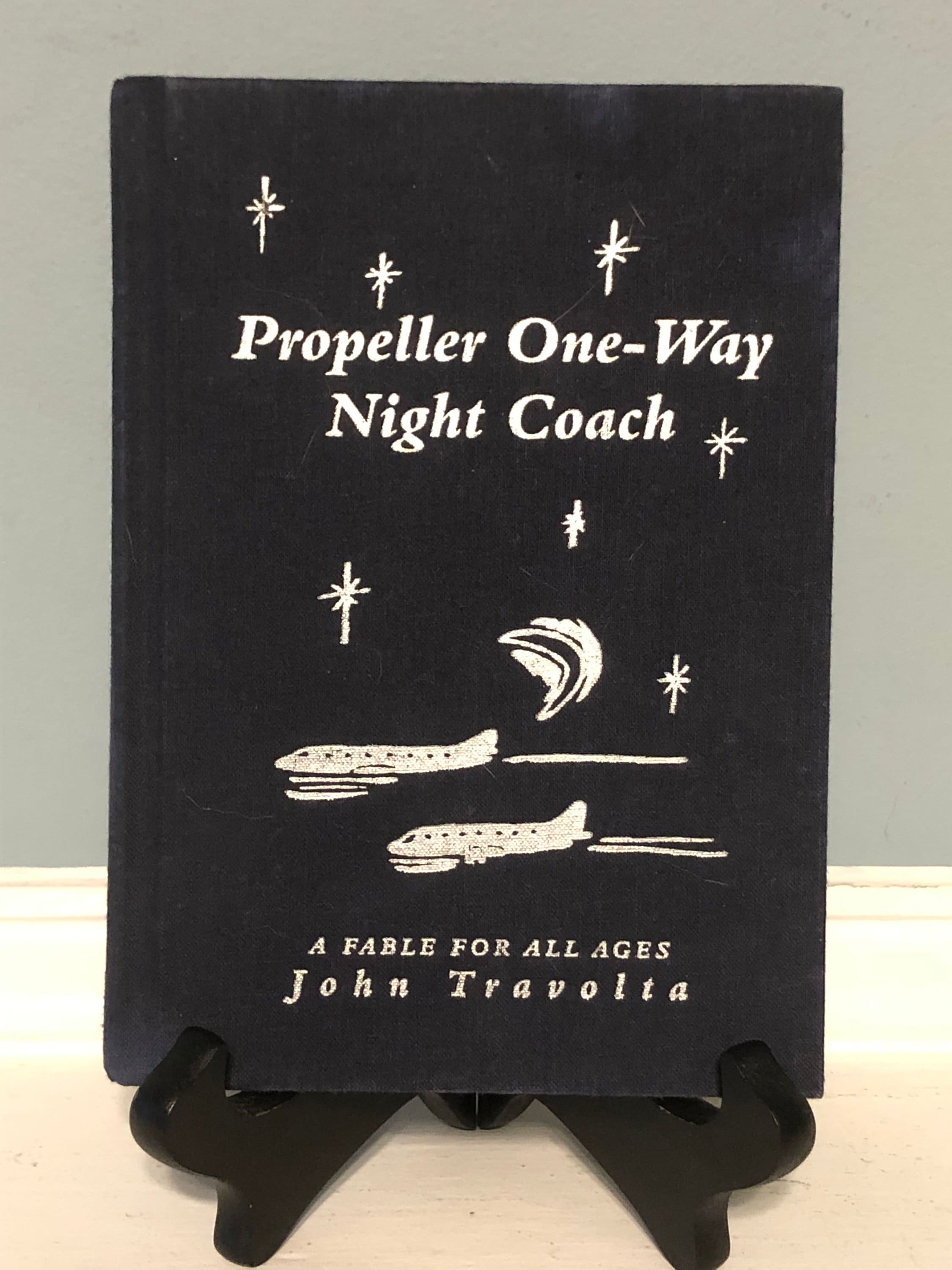 John Travolta Propeller One-way Night Coach Warner Books 1992, 1997 - Etsy