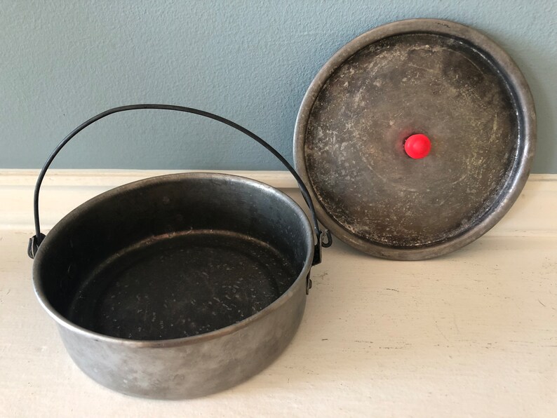 Aluminum Boy Scout Girl Scout Camper's Campfire Cooking Mess Kit Made ...