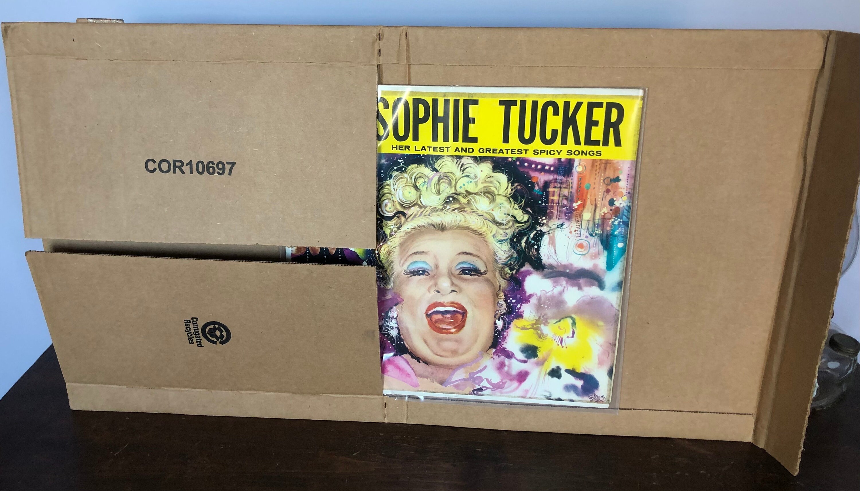 Sophie Tucker Her Latest and Greatest Spicy Songs Mercury 1955 Vintage ...
