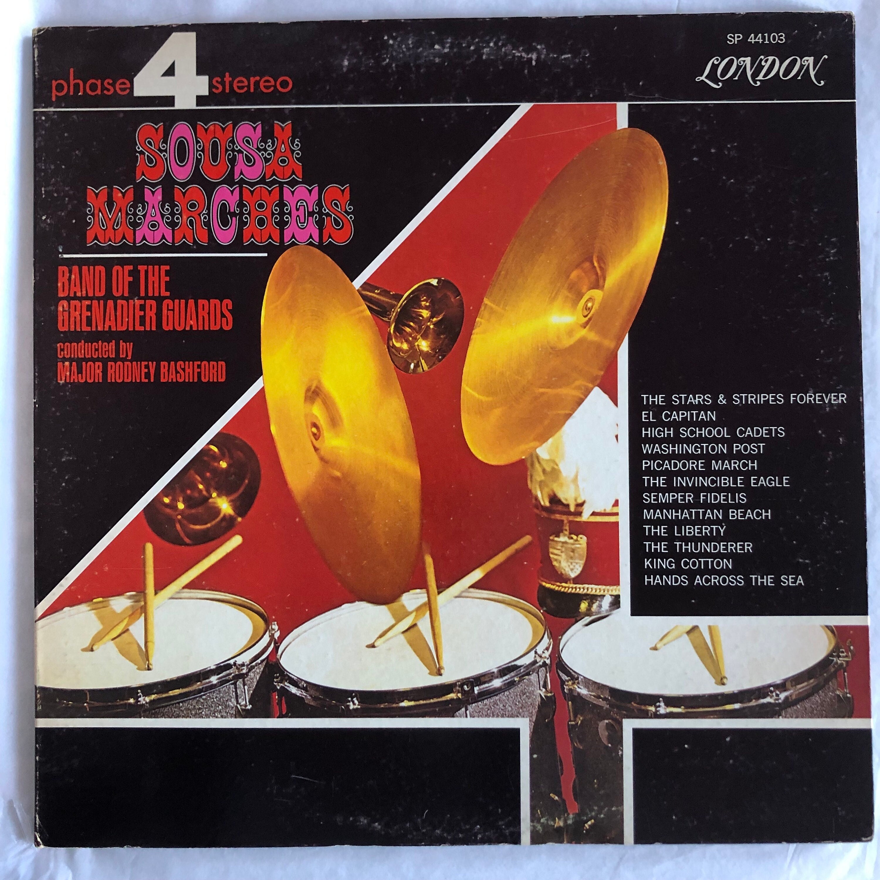 Sousa Marches Band of the Genadier Guards Conducted by Major Rodney ...